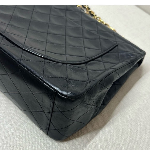 CHANEL | Bags | Chanel Vintage Lambskin Maxi Cc Single Flap Bag | Poshmark